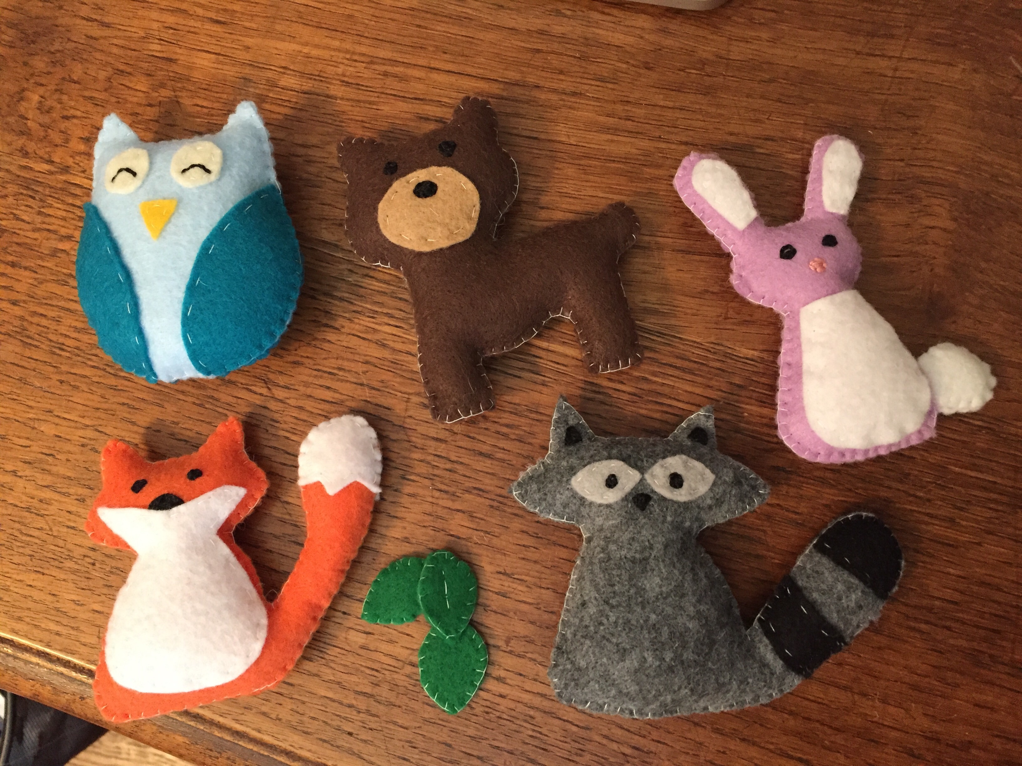 Woodland [Felt] Creature Mobile « For the Love of Felt